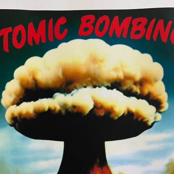 MyEpicDeals | Art | 95s Atomic Bomb Poster Vintage Style Nuclear Blast ...